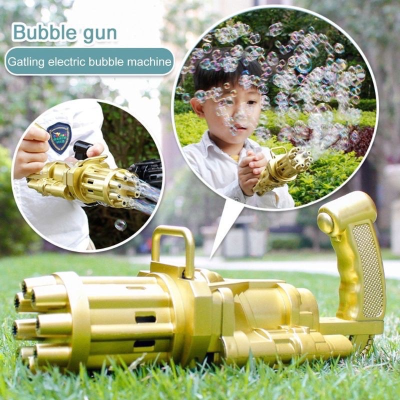 Jual PISTOL GELEMBUNG AUTOMATIC GUTLING BUBBLE GUN MACHINE PISTOL BALON ...