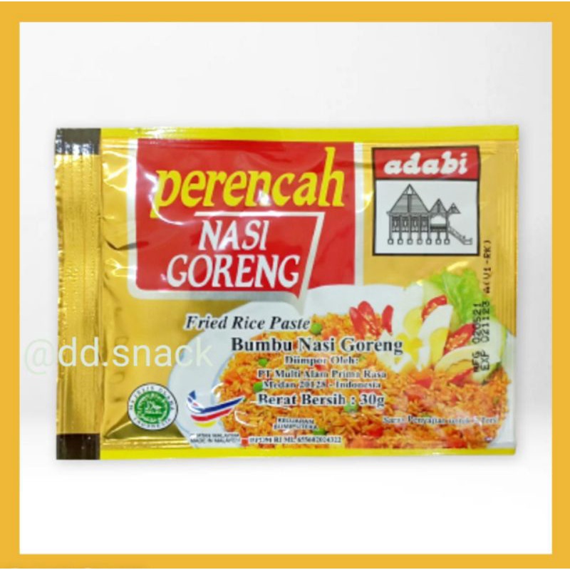 Jual BUMBU NASI GORENG ADABI 30gram | Shopee Indonesia