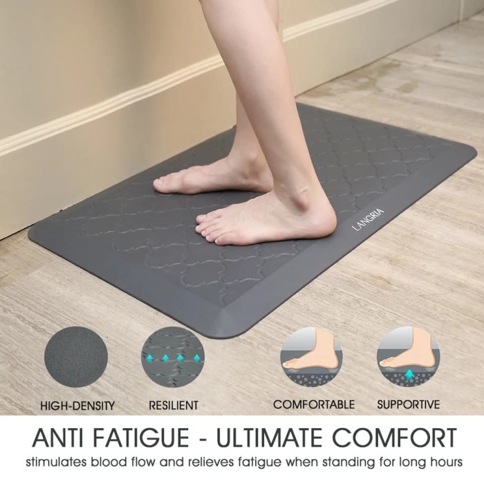 Jual Kitchen Standing Mat Anti Lelah / Matras Terapi sakit pinggang ...