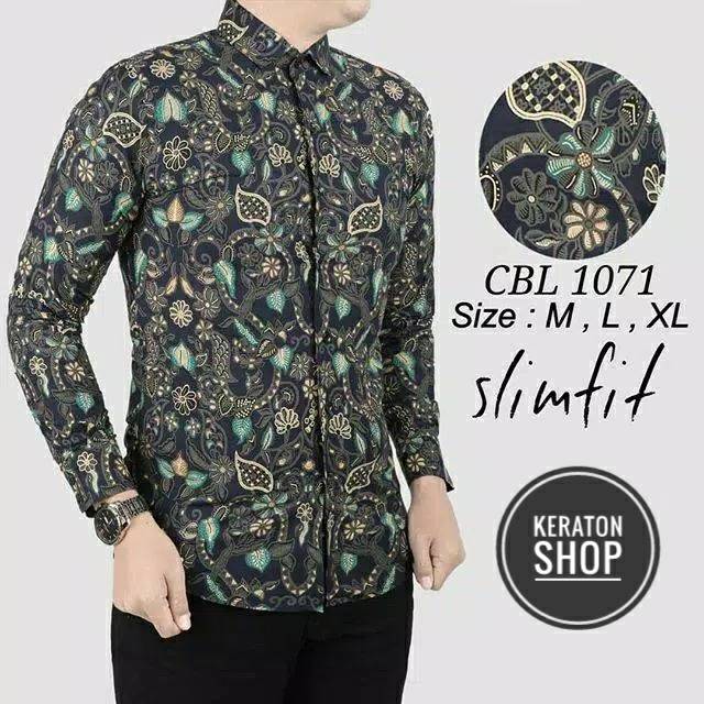 Jual BATIK KEREN LOKAL/BATIK SLIM FIT/ BATIK MODERN/ BATIK MEWAH ...