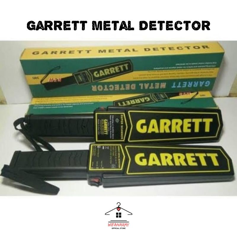 Jual Garrett Metal Detector / Alat Pendeteksi Logam Perak GRATIS Batrai ...