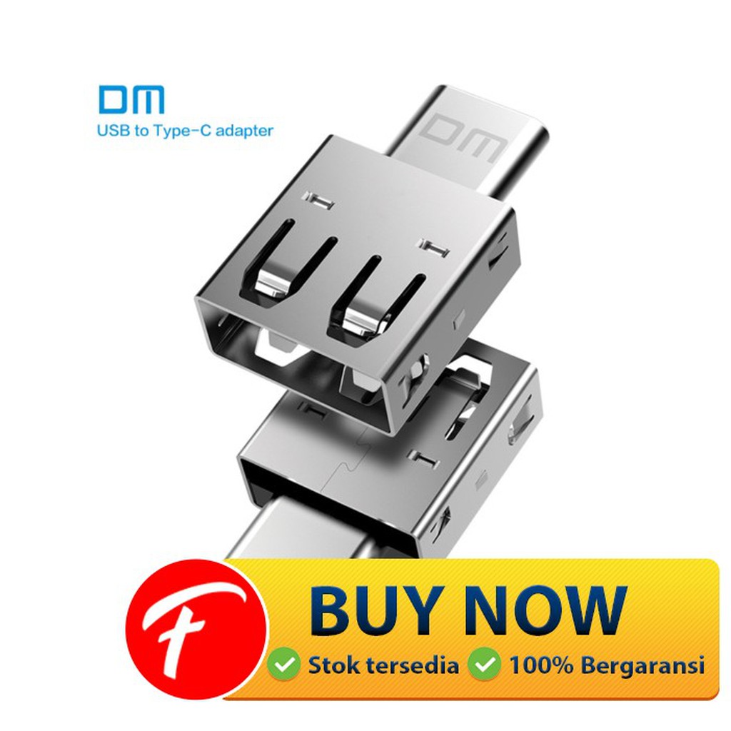 Jual DM USB Type C to USB 2.0 OTG Smartphone - Silver | Shopee Indonesia