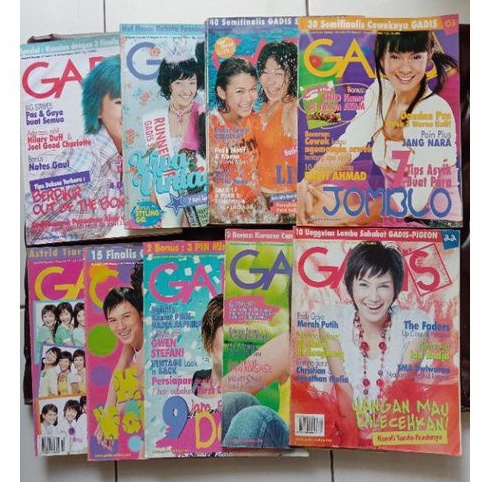 Jual majalah GADIS Edisi Tahun 2005 majalah Jadul majalah Bekas | Shopee Indonesia