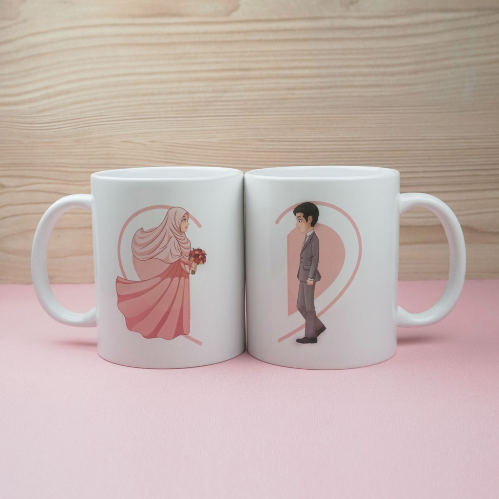 Jual Mug Nama dan Photo / mug photo / mug logo / mug nama / mug custom ...