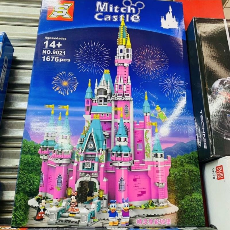 Jual Lego Block Mickey Mouse Castle Kerajaan Besar | Shopee Indonesia