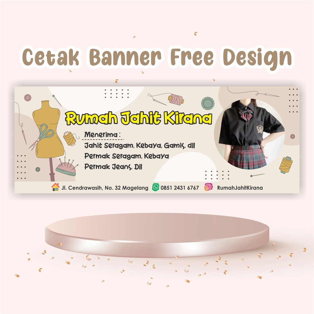 Jual Banner per meter | Shopee Indonesia