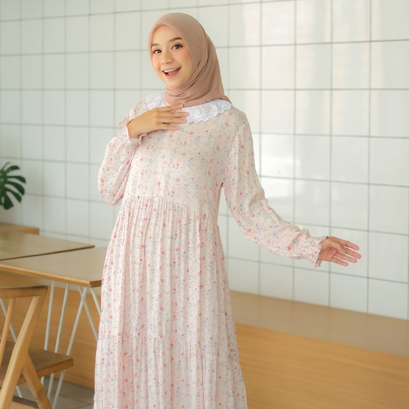 Jual Home Dress Flower / Gamis Daily / Gamis rumahan / Daily dress ...
