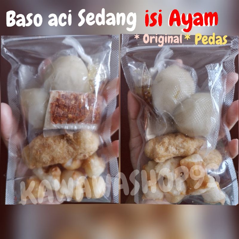 Jual BASO ACI SEDANG ISI 2 ISI AYAM SUIR / CILOK BANDUNG | Shopee Indonesia