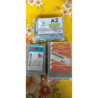 Jual ID Card / Card Case / Name Tag ukuran A2 B1 B2 | Shopee Indonesia