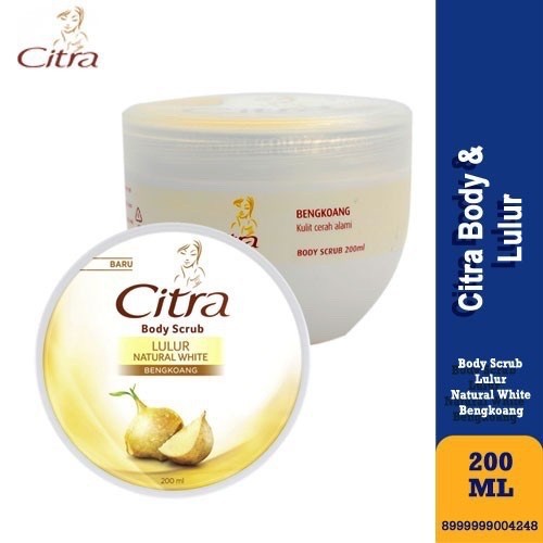 Jual (215gr) Citra Lulur Natural Bright Body Scrub / Citra Body Scrub ...