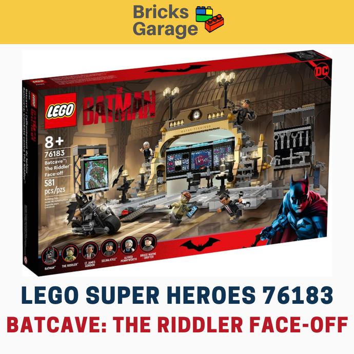 Jual Lego 76183 Super Heroes: Batcave: The Riddler Face-Off Lapakdendri ...