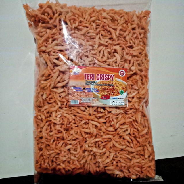 Jual [ TERMURAH !!! ] Teri Crispy merek Sintamel 500gr SUPER Teri ...