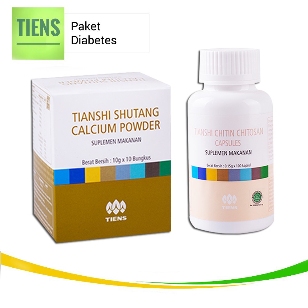 Jual OBAT HERBAL DIABETES Kencing Manis Shutang + Chitosan Tiens ...