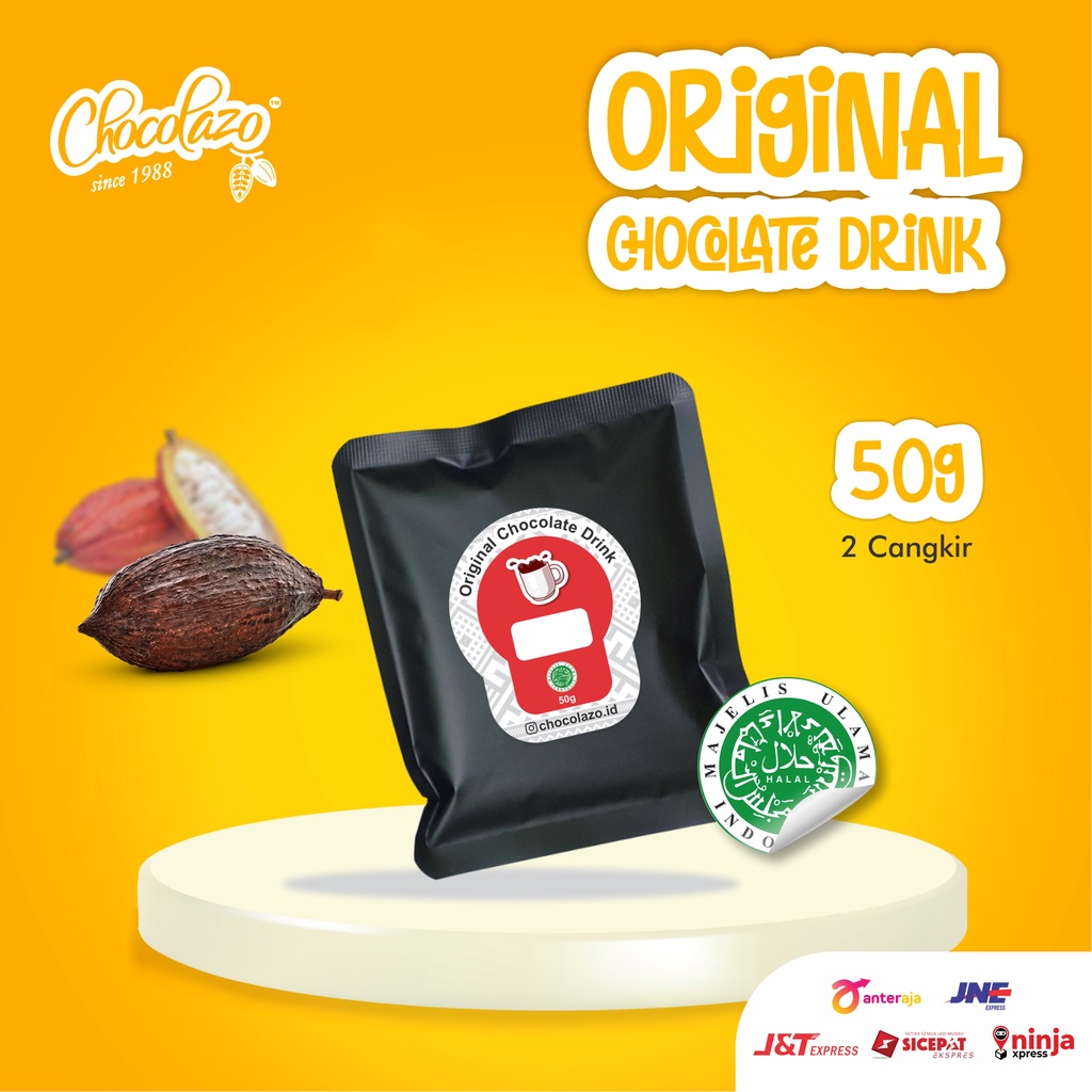 Jual Minuman Dark Coklat Bubuk Premium Chocolazo Original Hot Dark ...