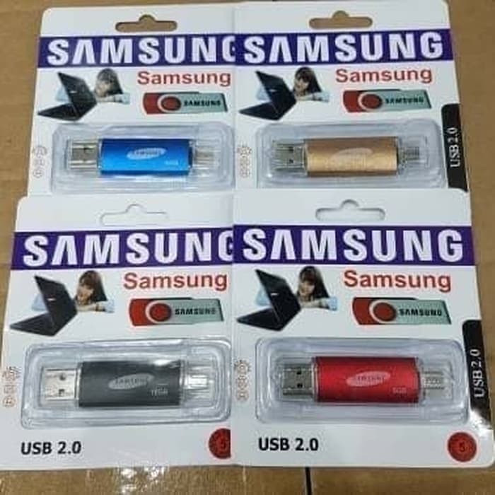 Jual FLASHDISK OTG SAMSUNG 16GB | Shopee Indonesia