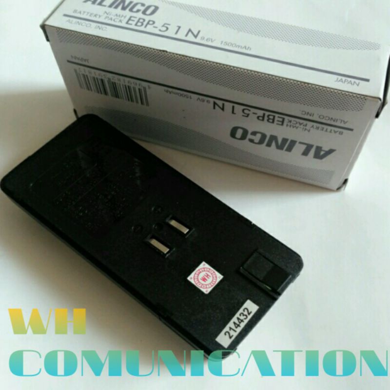 Jual BATTERY HT ALINCO DJ-196/DJ-195 EBP-51N | Shopee Indonesia
