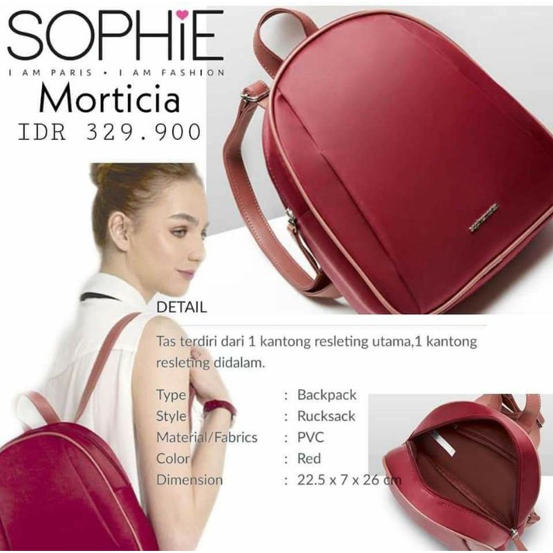 Jual Ransel atau Backpack wanita Morticia | Shopee Indonesia