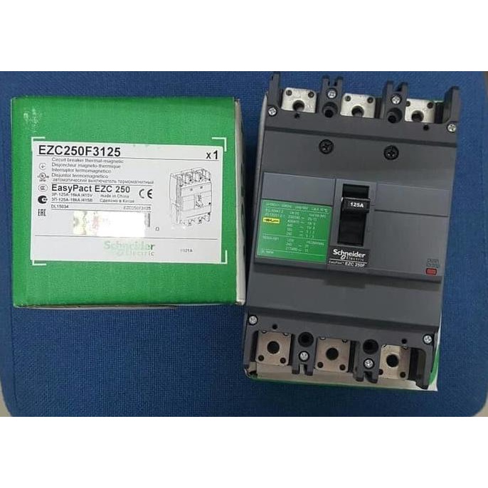 Jual MCCB/BREAKER EZC250F 125A 18KA 3POLE Schneider. NO REF. EZC250F3125 | Shopee Indonesia