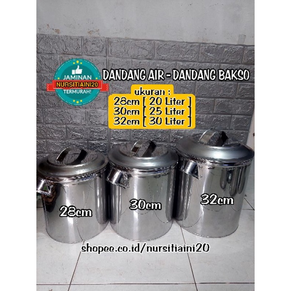 Jual Panci mie ayam/soto / Dandang bakso stainless / Panci air ... Jual Panci mie ayam/soto / Dandang bakso stainless / Panci air ...