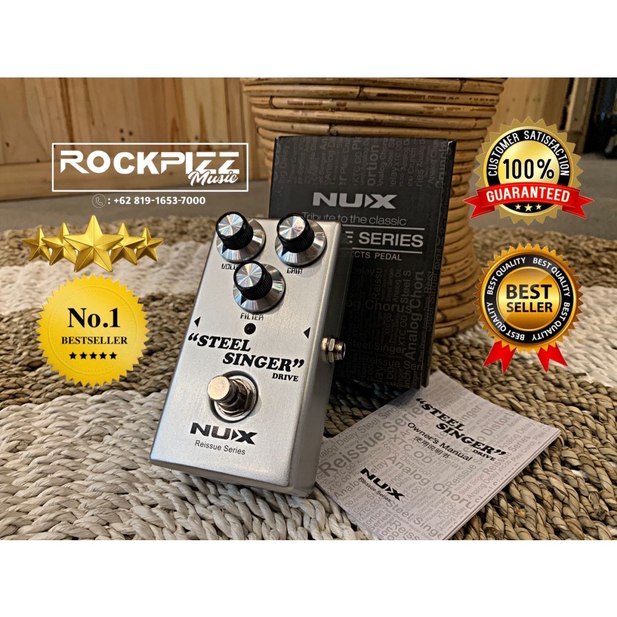 Jual NUX STEEL SINGER DRIVE REISSUE SERIES PEDAL | Shopee Indonesia