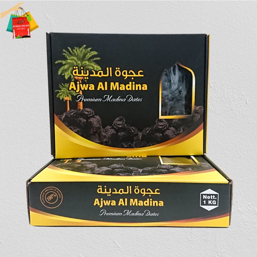 Jual Kurma Ajwa 1kg Kurma Ajwa Madinah 1 kg Premium | Shopee Indonesia