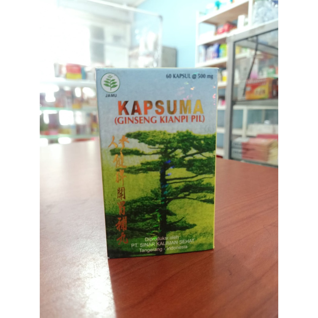 Jual KAPSUMA(GINSENGG KIANPI PIL) 60 KAPSUL | Shopee Indonesia