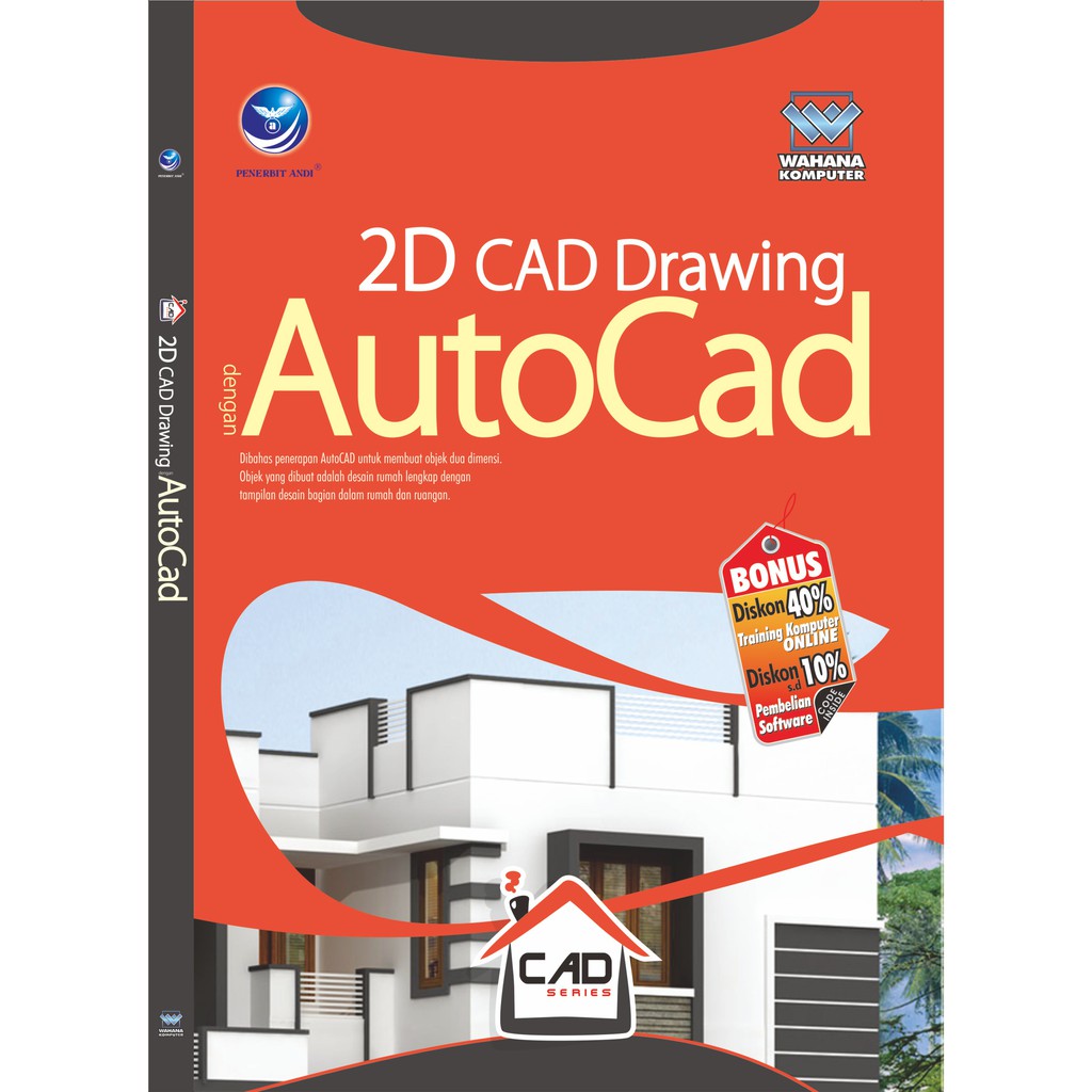 Jual CAD Series: 2D CAD Drawing dengan AutoCAD | Shopee Indonesia