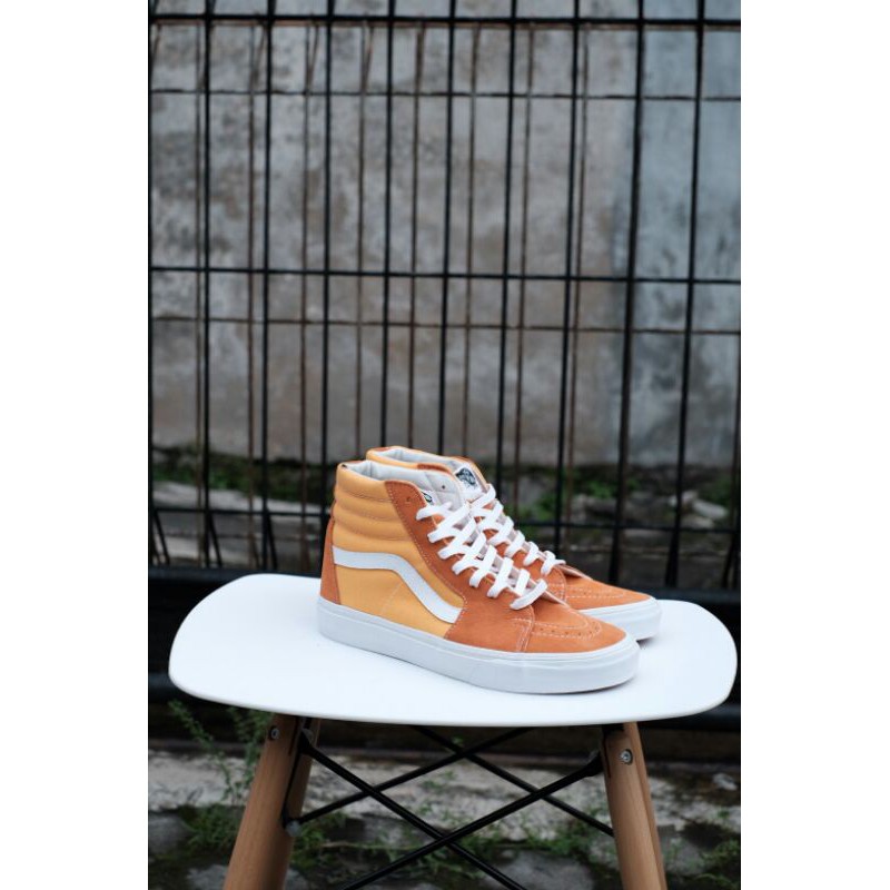 Jual VANS SK8-HI AMBREGLOW/MARIGOLD (ORIGINAL) | Shopee Indonesia