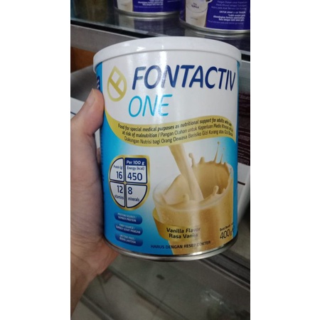 Jual FONTACTIV ONE rasa VANILLA | Shopee Indonesia