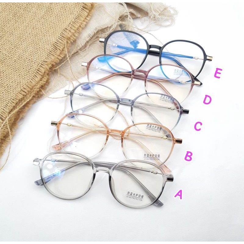 Jual Kacamata Frame Lensa Bulat | Shopee Indonesia