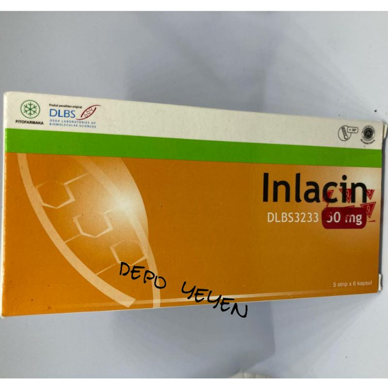 Jual INLACIN 50MG Membantu menurunkan kadar gula dengan bahan herbal ...