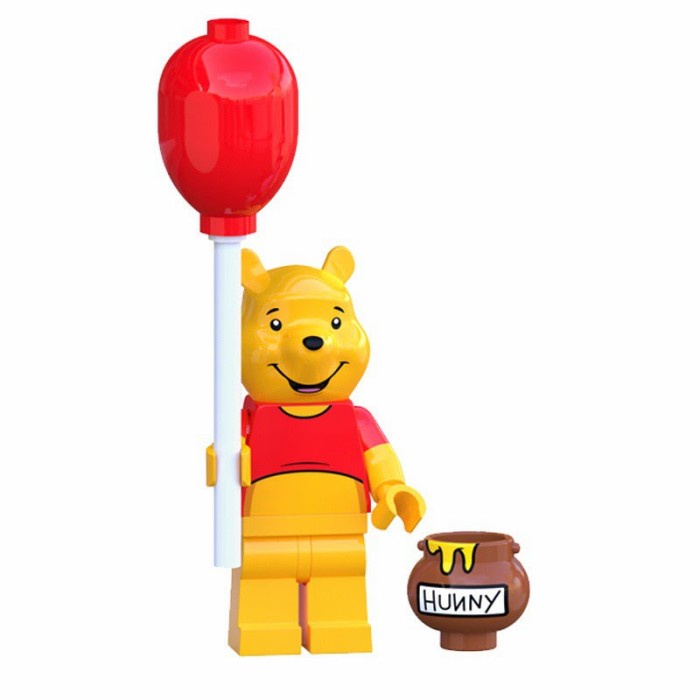 Jual Lego Winnie The Pooh Minifigure Disney Rabbit Tigger Piglet Falcon ...