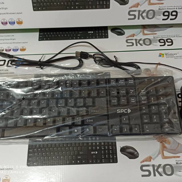 Jual Paket keyboard Mouse SPC | Shopee Indonesia