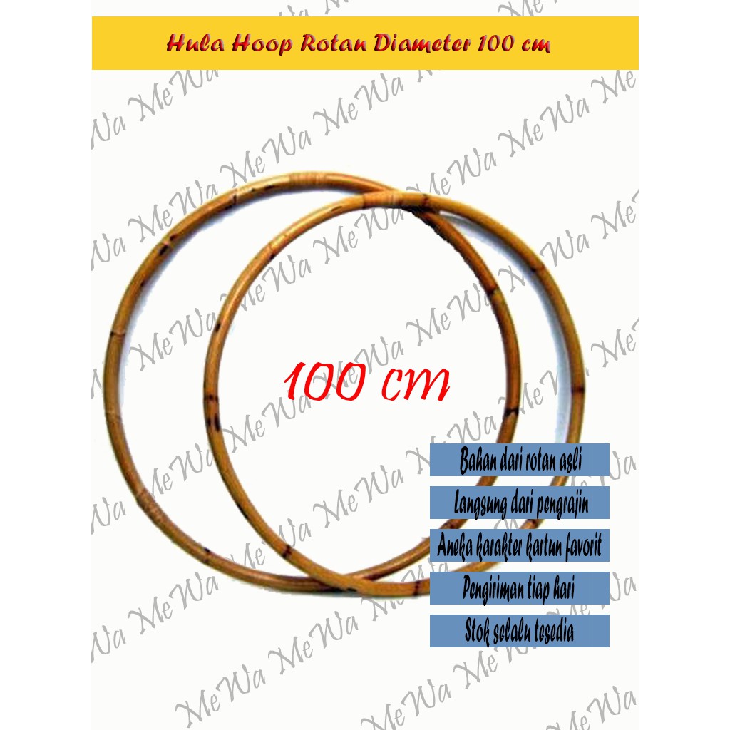 Jual Hula Hoop Rotan - 100 Cm | Shopee Indonesia