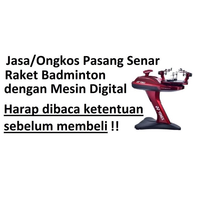 Jual Pasang Senar Raket Badminton Mesin Digital TERBAIK | Shopee Indonesia