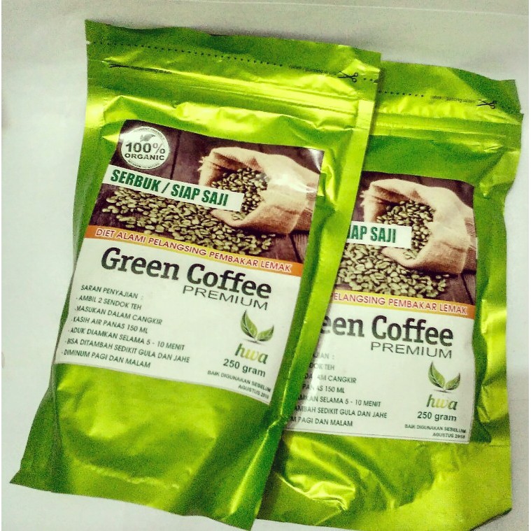 Jual Green coffe bubuk pembakar lemak | Shopee Indonesia