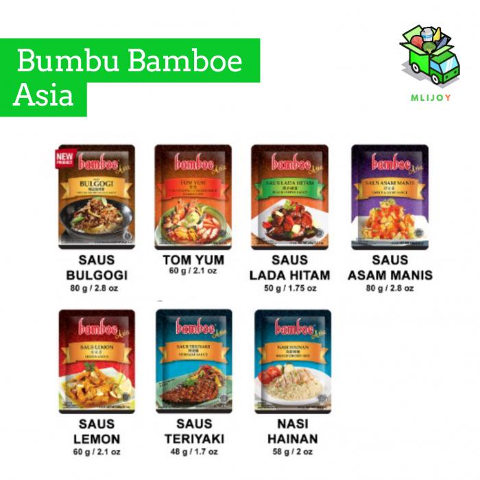 Jual Bamboe bumbu dapur all varian Bumbu Asia - Tom Yum Saus Lemon DLL - Bumbu Bamboe Asli ...