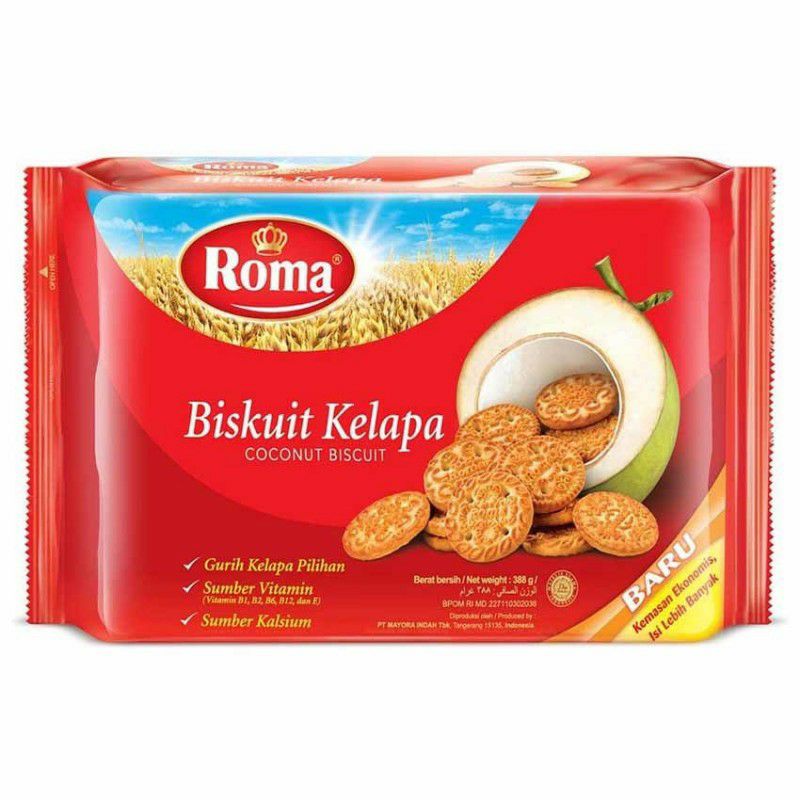 Jual Biskuit Roma kelapa berat 300g | Shopee Indonesia