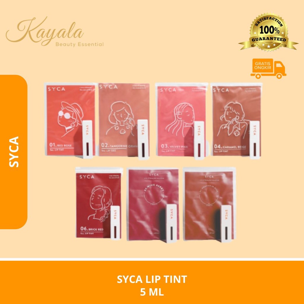 Jual SYCA LIP TINT 5 ML - LIP TINT SYCA - SYCA LIP TINT - LIPCREAM SYCA ...