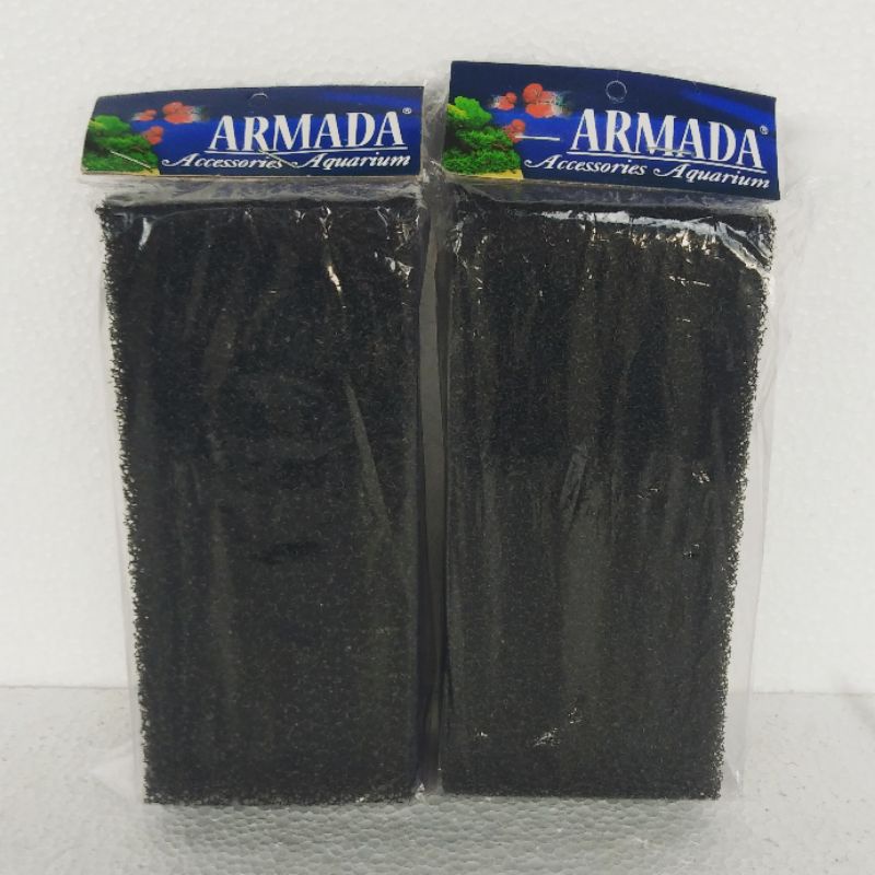 Jual SPON HITAM ARMADA : kapas spon untuk box kecil busa biofoam bio ...