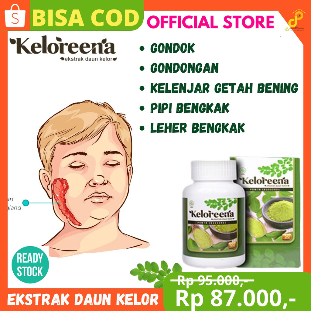 Jual KELOREENA 50 kapsul | Obat Gondok Untuk Anak & Dewasa, obat ...