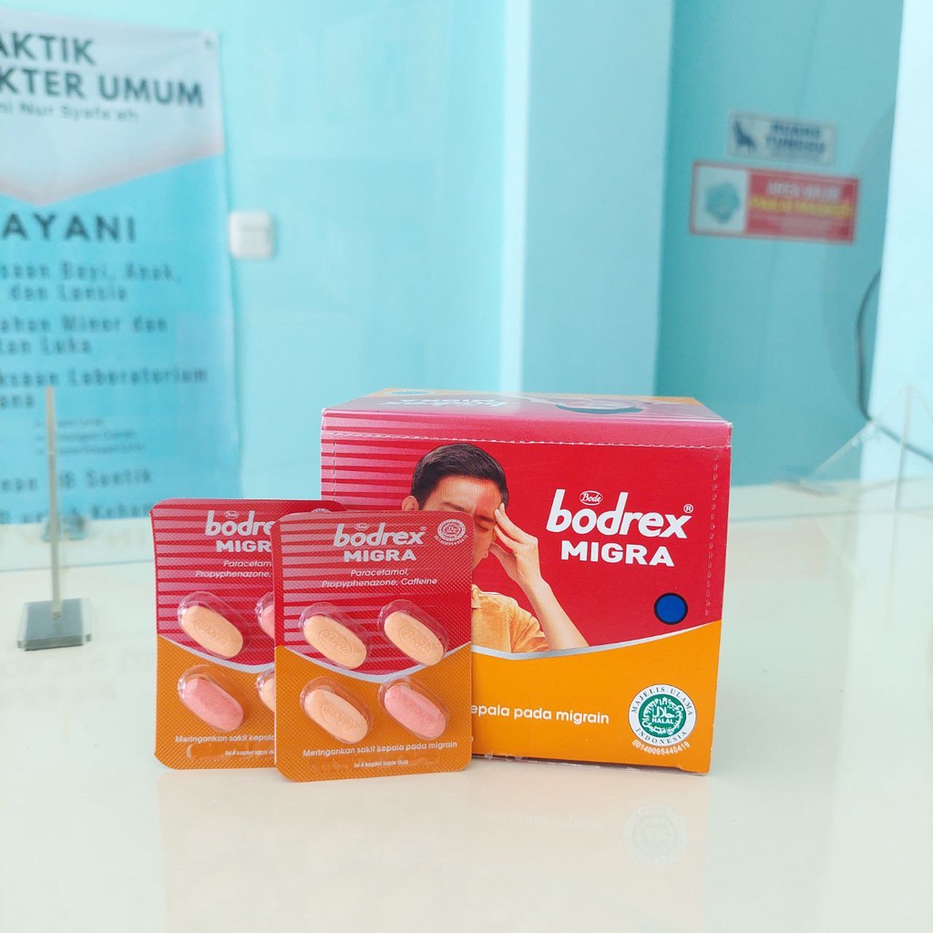 Jual Bodrex Migra 1 Blister Isi 4 Tablet | Shopee Indonesia