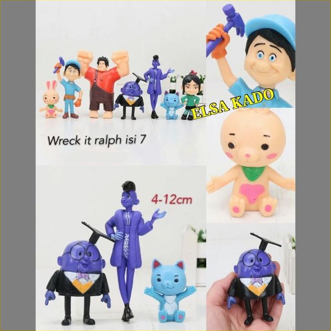 Jual Mainan Figure Wreck It Ralph Breaks The Internet Miniatur Disney ...