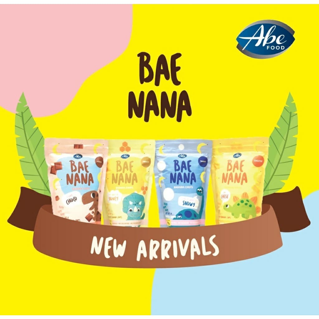 Jual Abe Food Bae Nana 70gr Banana Chips Choco - Cemilan Anak | Shopee ...