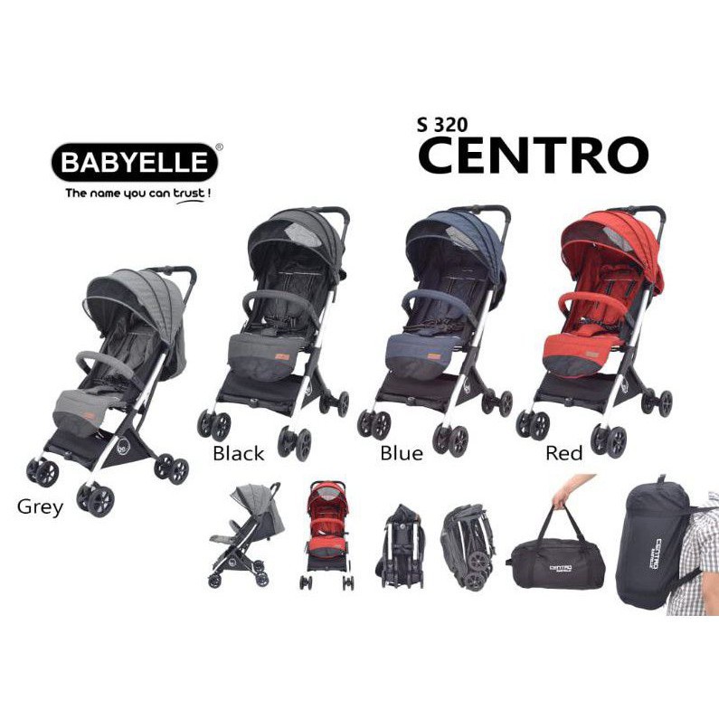 Jual Babyelle S320 Centro Baby Stroller | Shopee Indonesia