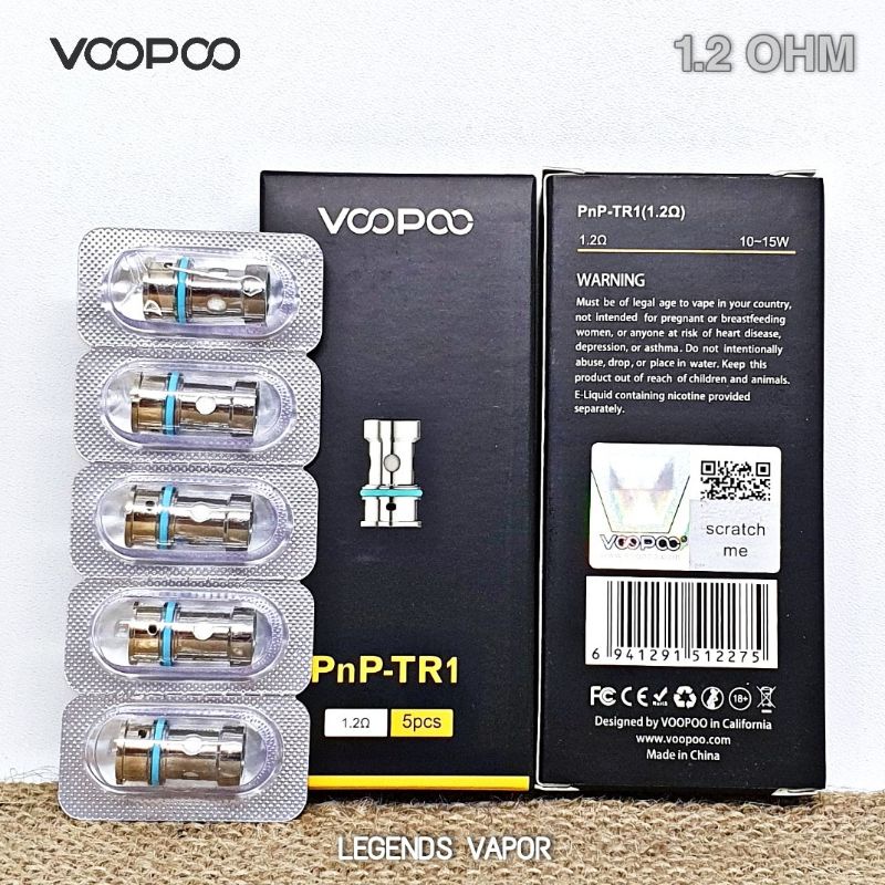 Jual COIL VOOPOO PNP-TR1 1.2 Ohm AUTHENTIC HARGA SATUAN | Shopee Indonesia