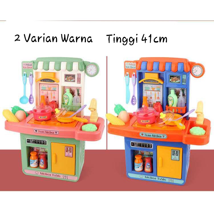 Jual Tma / Mainan Anak Kitchen Set Spraying Mist Mini / Mainan Masak ...