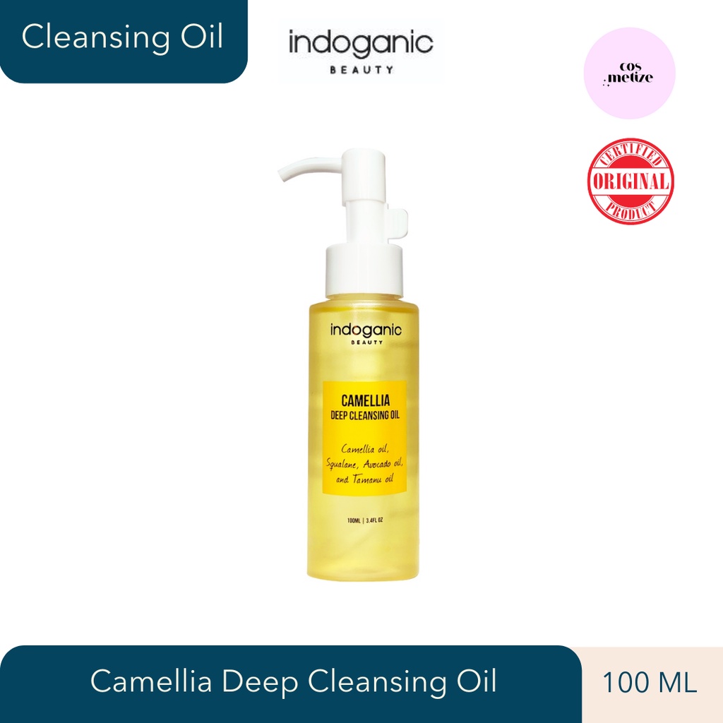 Jual [COSMETIZE] Indoganic Beauty Camellia Deep Cleansing Oil 100ML ...