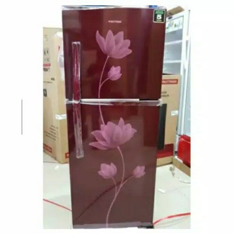 Jual Polytron Kulkas 2 Pintu 200 Liter PRB 219/217 Rak Tempered Glass ...