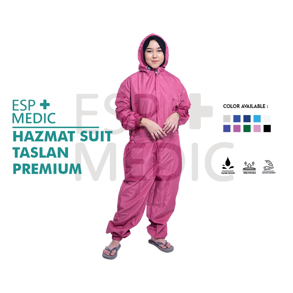 Jual ESPMEDIC-COVER ALL APD |HAZMAT SUIT TASLAN | HAZMAT SUITE ...